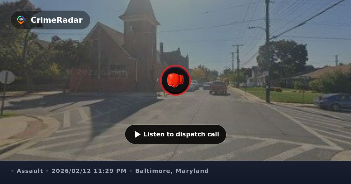 Guest reports assault at North Fourth Street address, Baltimore MD ...