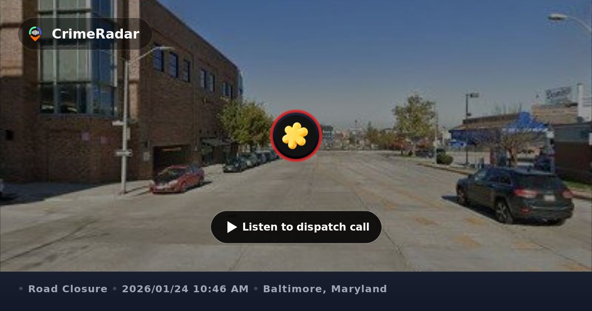 Malfunctioning traffic lights at Lawrence and Fulton, Baltimore MD ...