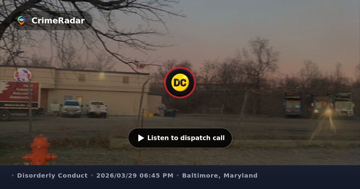 Police monitor crowd leaving Patapsco Arena event, Baltimore MD ...