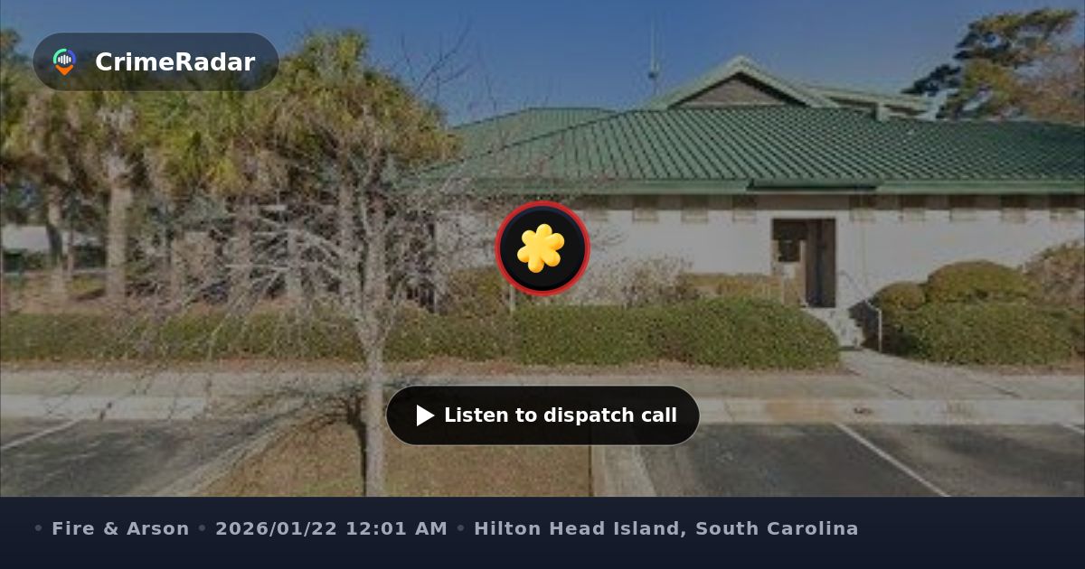 Fire crews respond to possible house fire near Oak Park Dr, Hilton Head ...