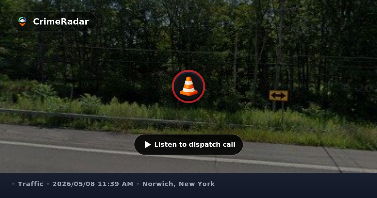 Three-car crash with injuries on State Highway 23, Norwich NY | CrimeRadar