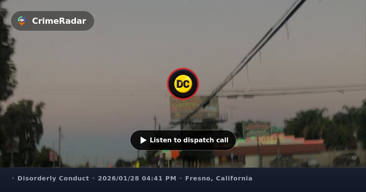 Deputies check on possible hazard near Belmont Ave, Fresno County CA ...