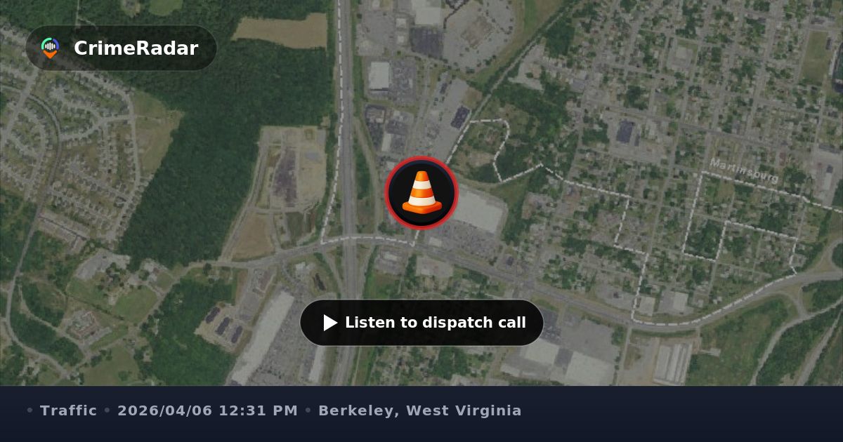 Traffic crash with injuries on Apple Harvest Drive, Berkeley County WV ...