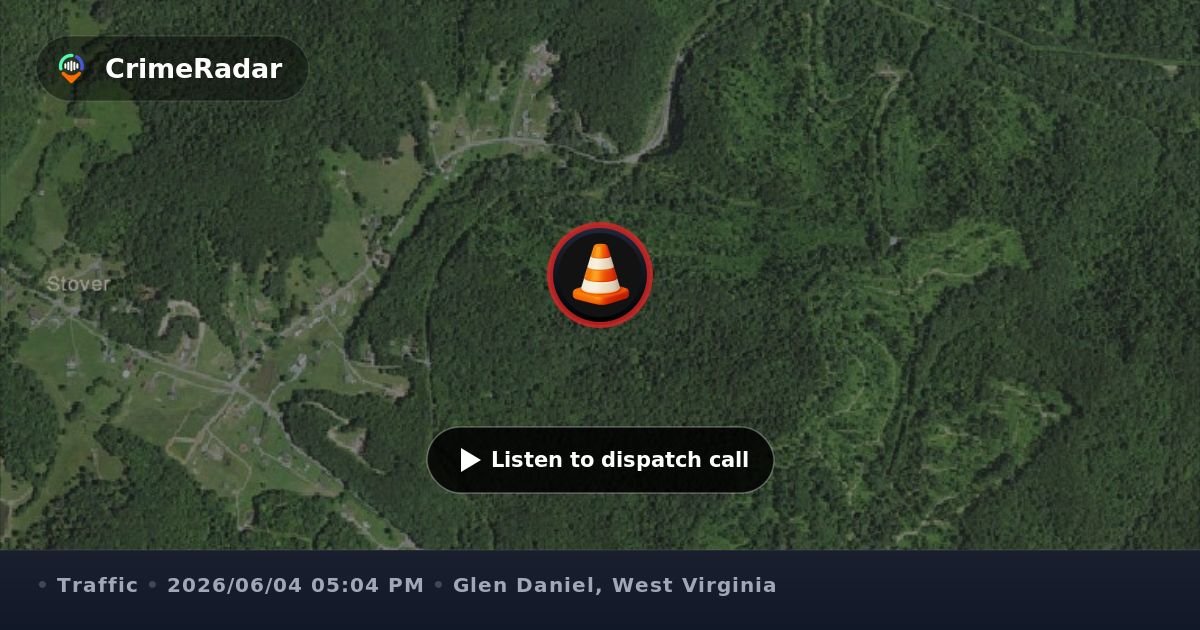 Two-car crash on Coal River Road, no injuries, Glen Daniel WV | CrimeRadar