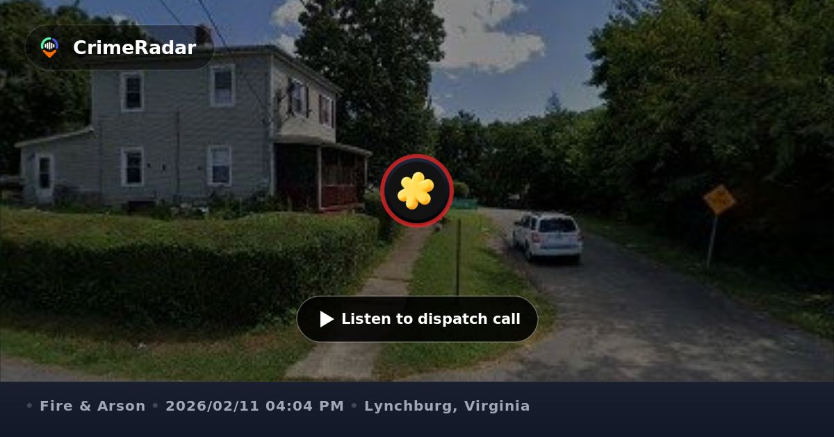 Fire crews battle house fire on Garfield and Edmonds, Lynchburg VA ...
