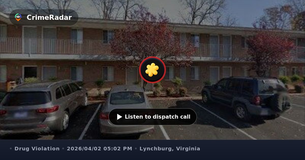 Overdose reported at Longmeadows Drive hotel, Lynchburg VA | CrimeRadar
