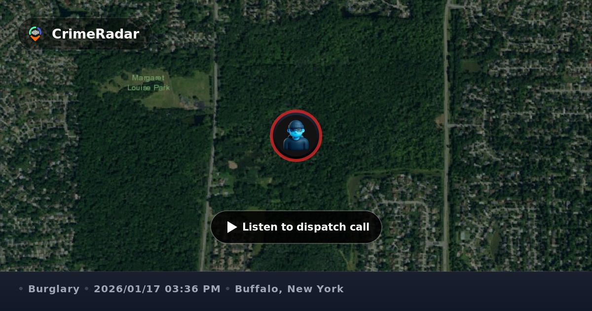 Possible alarm activation near Viscount Dr, Buffalo NY | CrimeRadar