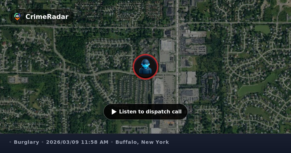 Alarm callback and keyholder issue at home, Buffalo NY | CrimeRadar
