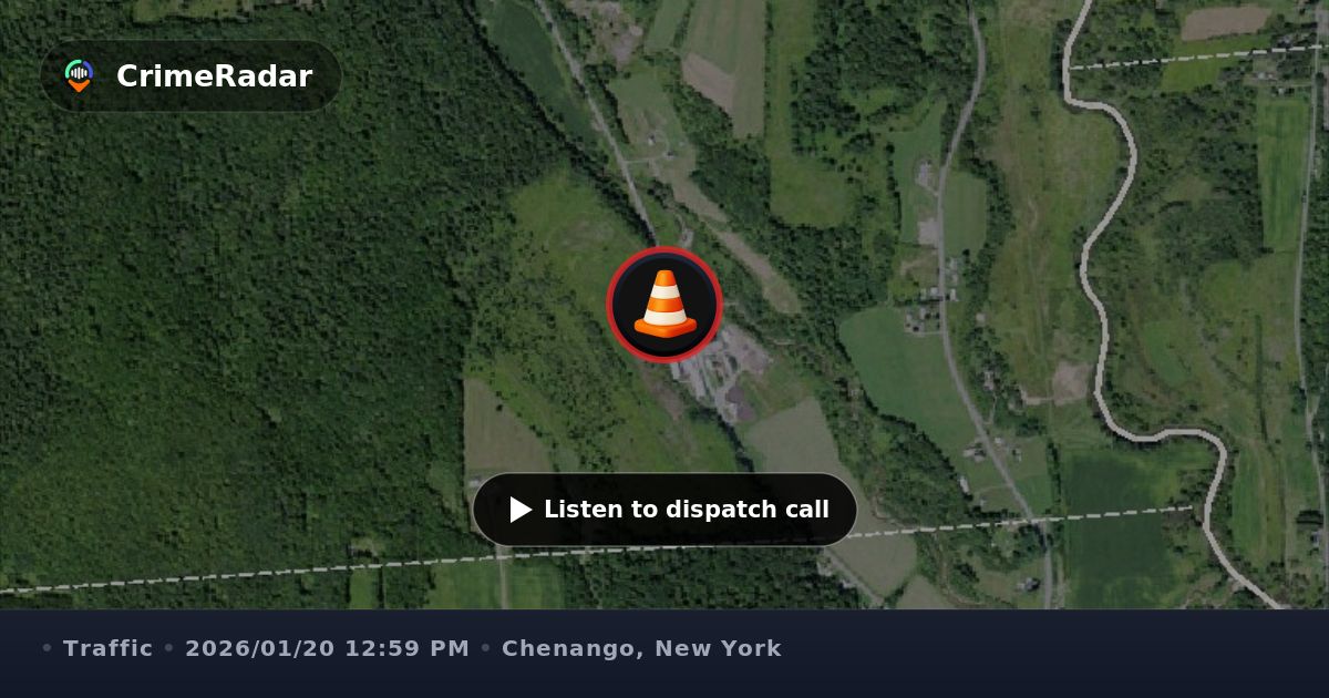 School bus slides into ditch near Warner Hill Rd, Chenango County NY ...