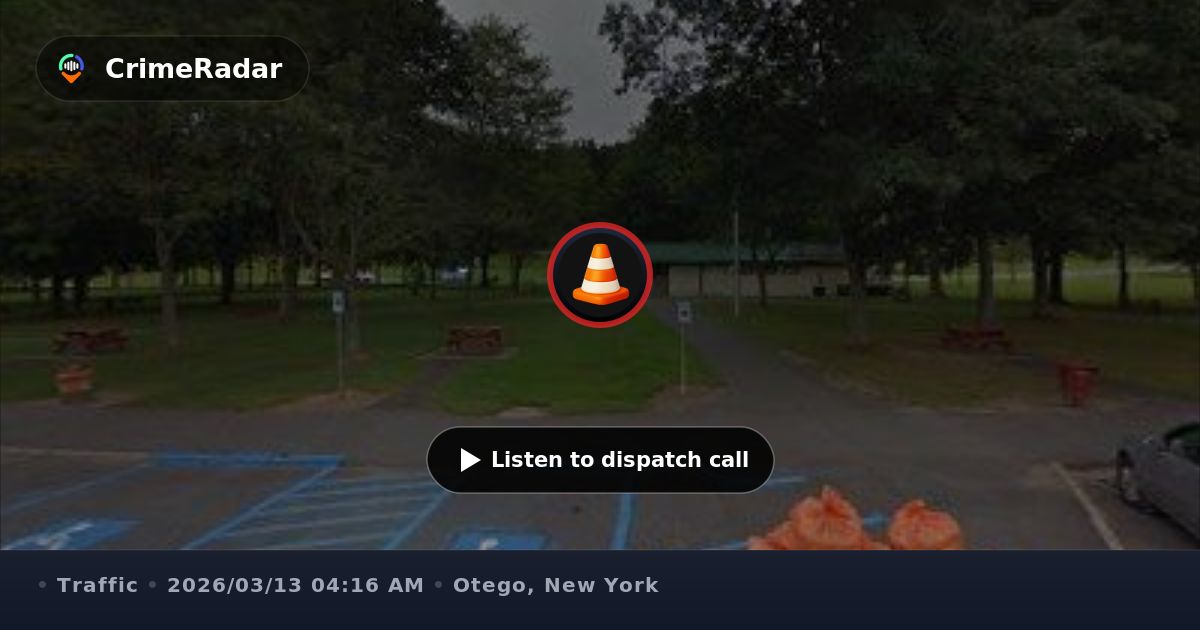 Motor vehicle crash near I-88 Wells Bridge rest area, Otego NY | CrimeRadar