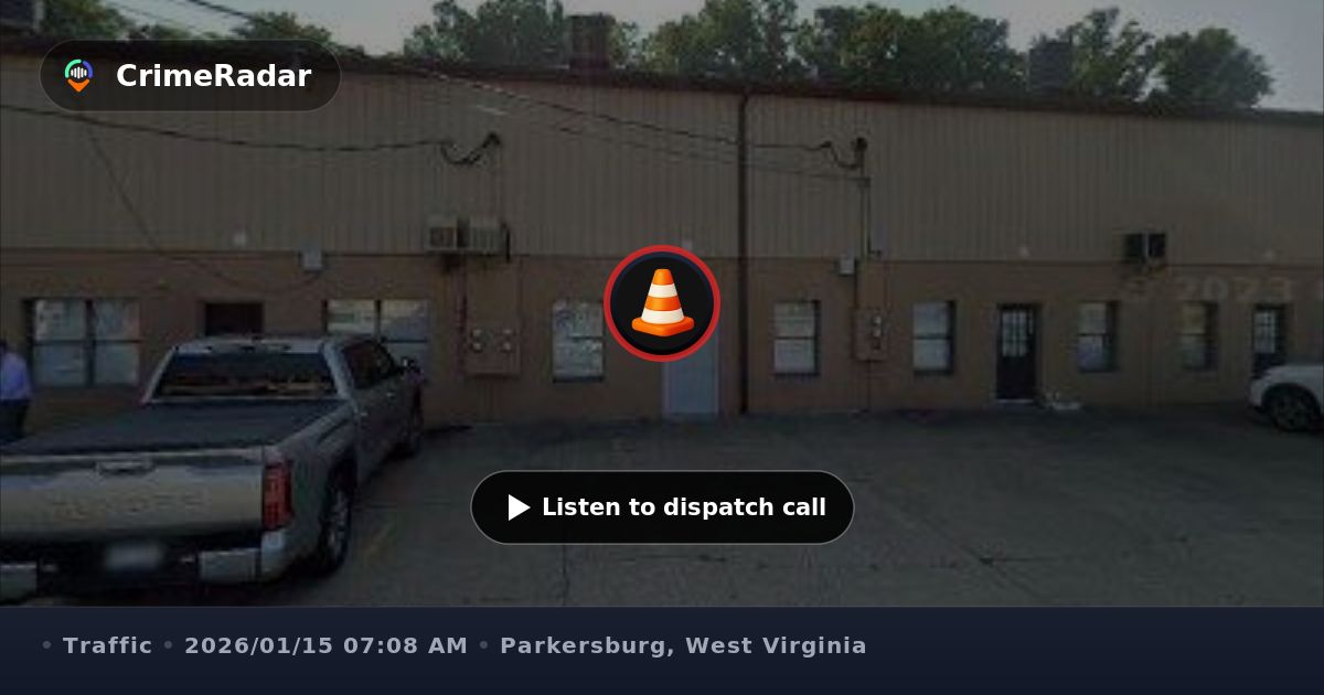 Traffic accident near Horner and Harrison, Parkersburg WV | CrimeRadar