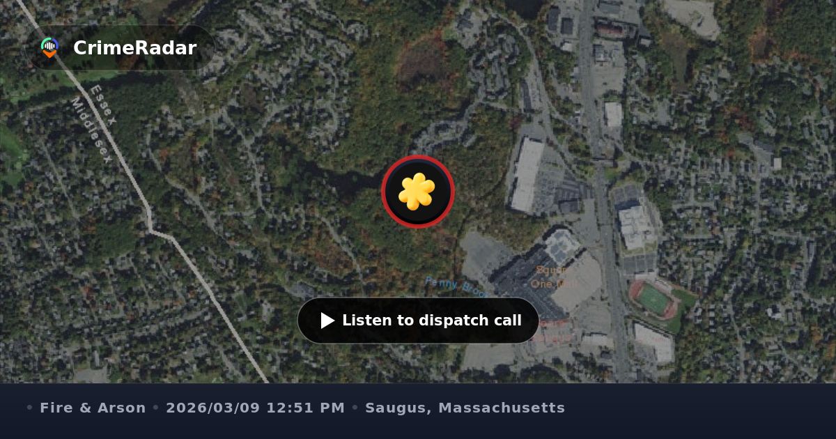 Fire alarm activation at Ultra Flex Gym, Saugus MA | CrimeRadar