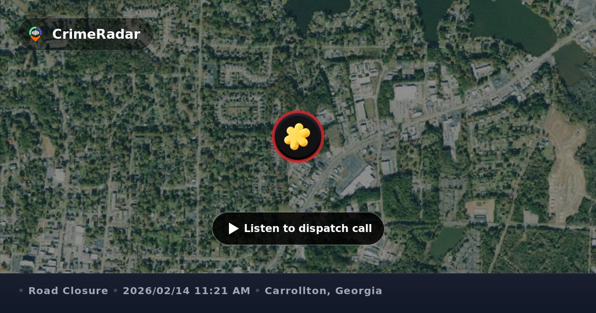 Flashing traffic light reported at Cedar and Bankhead, Carrollton GA ...