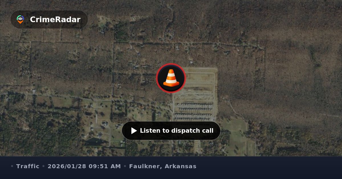 Vehicle collision near Deer Run Drive, Faulkner County AR | CrimeRadar