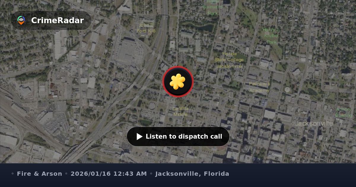 Steam mistaken for smoke near Broad and Church, Jacksonville FL ...