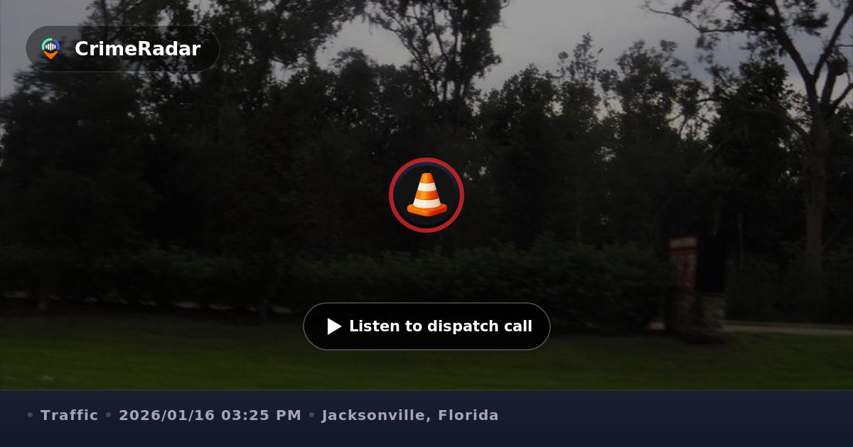 Possible traffic crash at Beach and Huffman, Jacksonville FL | CrimeRadar
