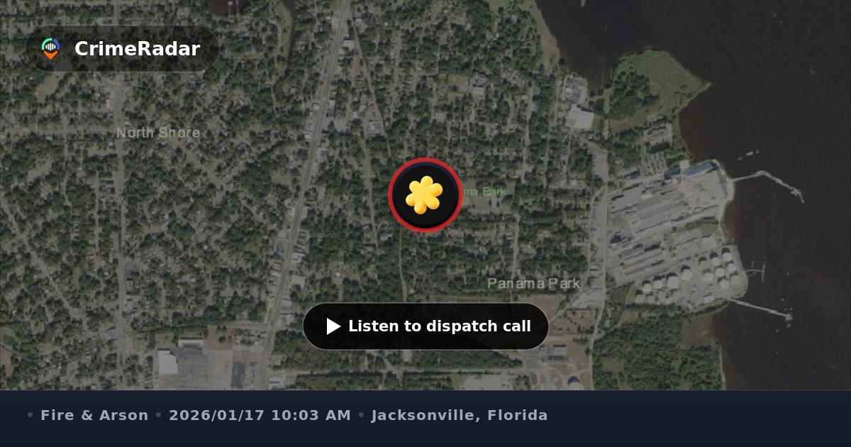 Fire crews extinguish trash fire near East 47th St, Jacksonville FL ...