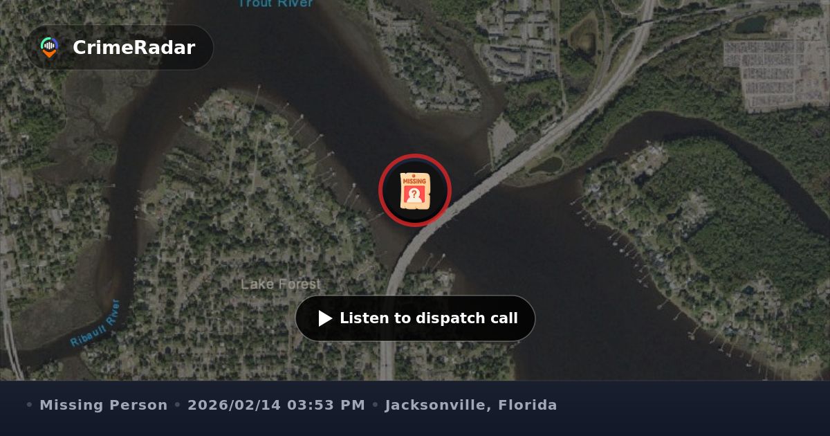 Possible incident reported in woods off Paul Jones Dr, Jacksonville FL ...