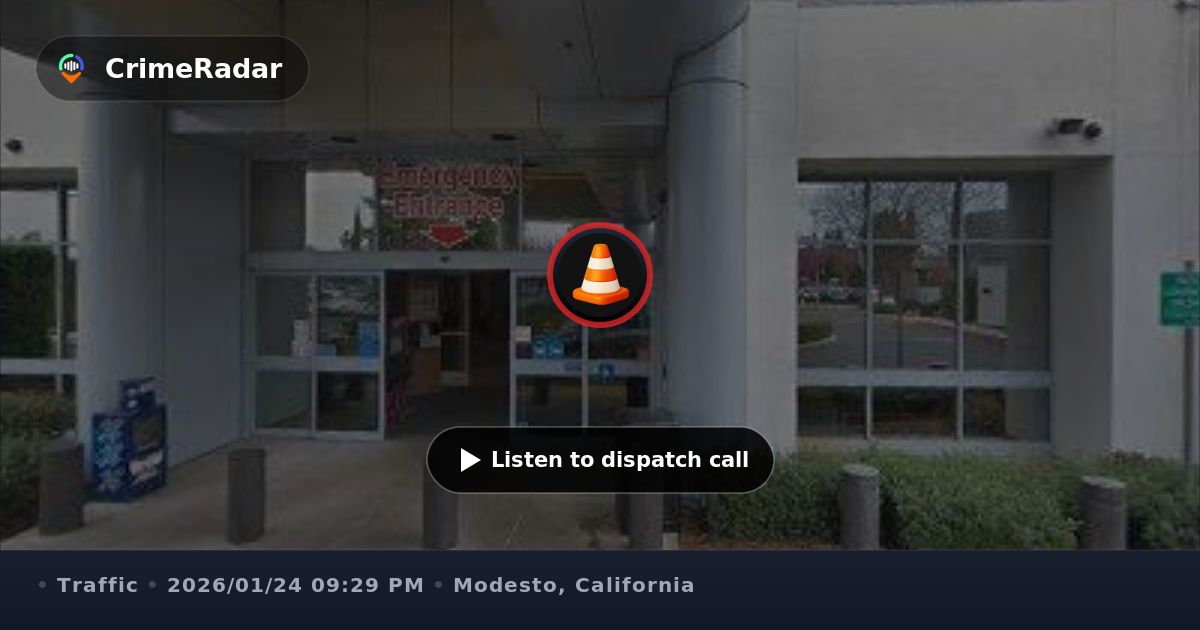 Officer reopens hit-and-run case near Memorial, Modesto CA | CrimeRadar