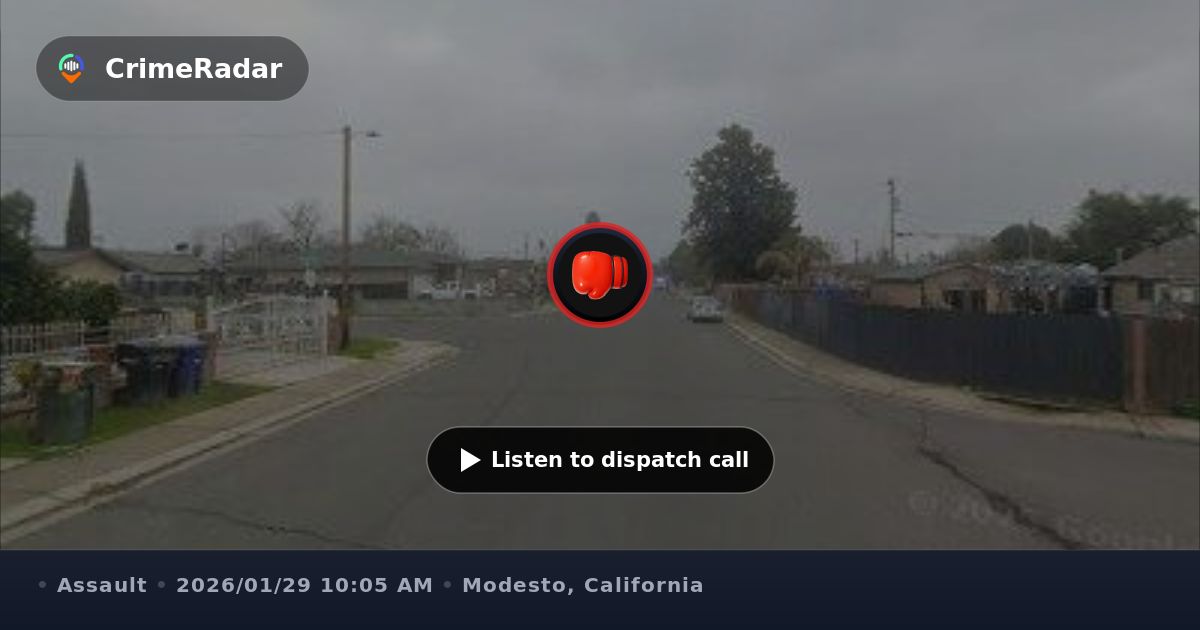Stabbing reported near train tracks on Santa Fe Ave, Modesto CA ...