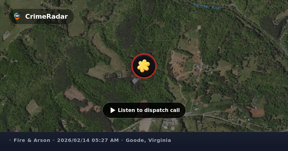 Fire alarm at Otter River Elementary School, Goode VA | CrimeRadar
