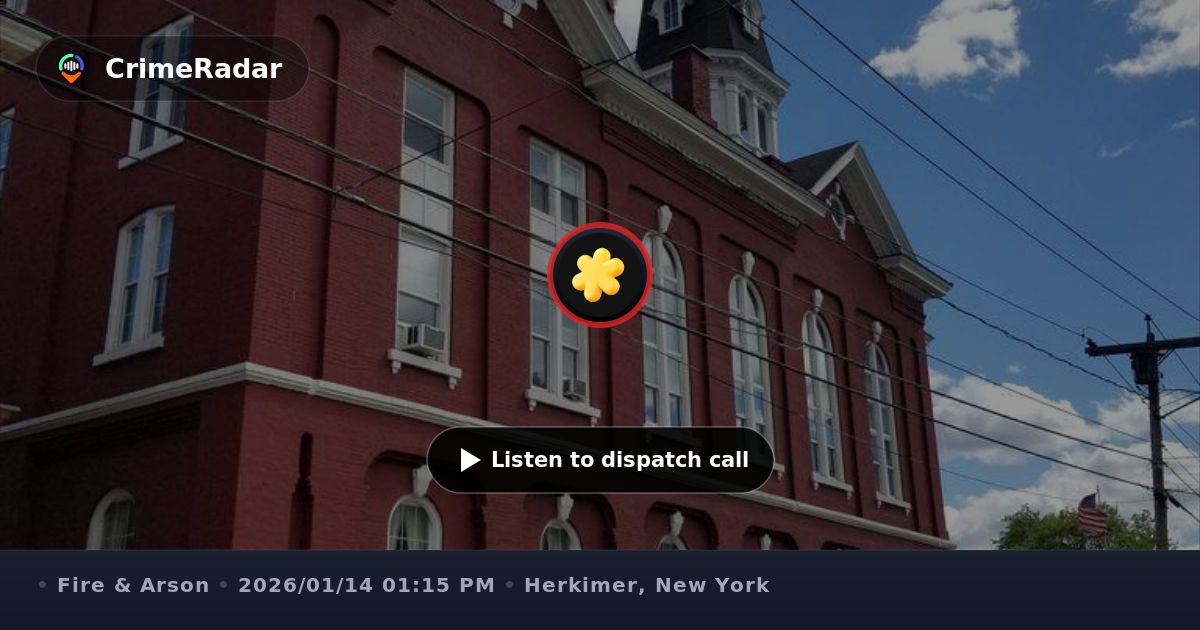 Possible ceiling collapse on Court St, Herkimer NY | CrimeRadar