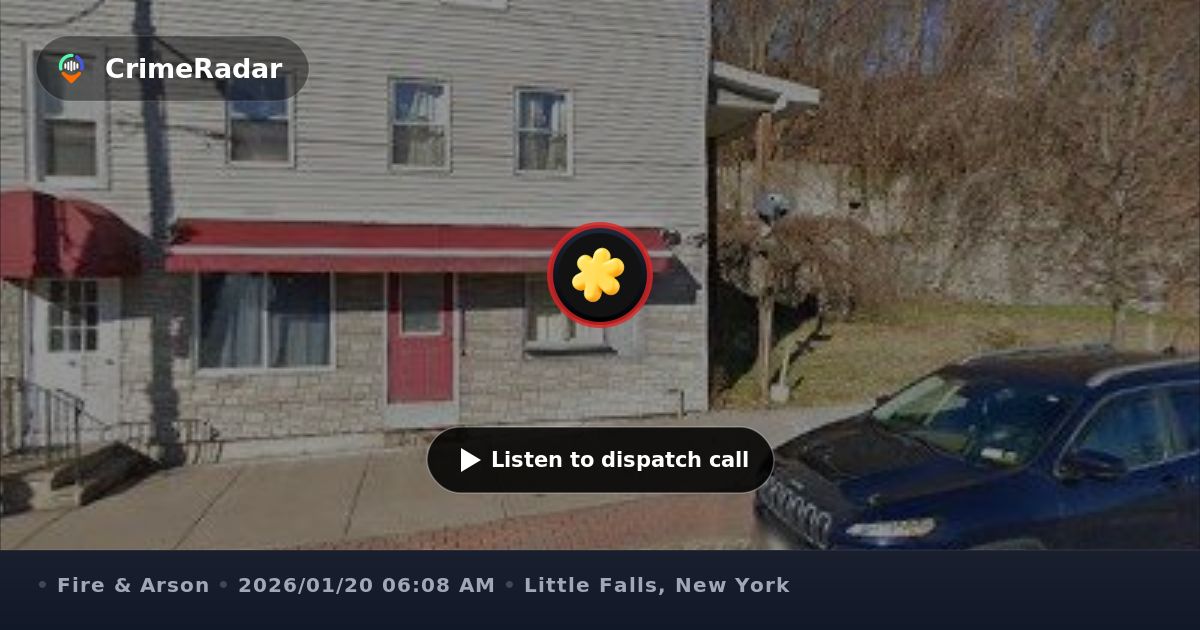 Structure fire near Main St in Little Falls, Little Falls NY | CrimeRadar