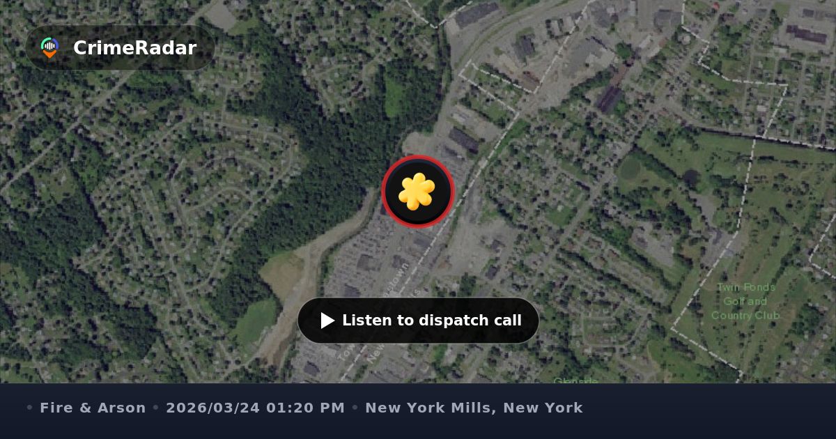 Cooking smoke sets off Mill Street fire alarm, New York Mills NY ...