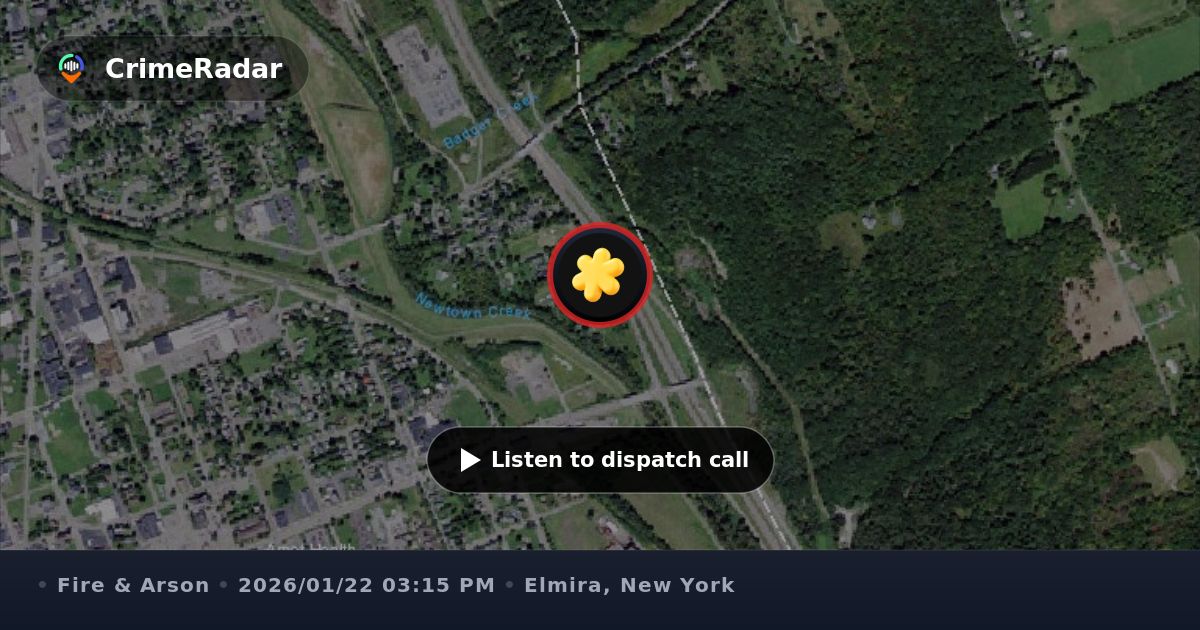 Possible fire alarm activation on Harriet St, Elmira NY | CrimeRadar