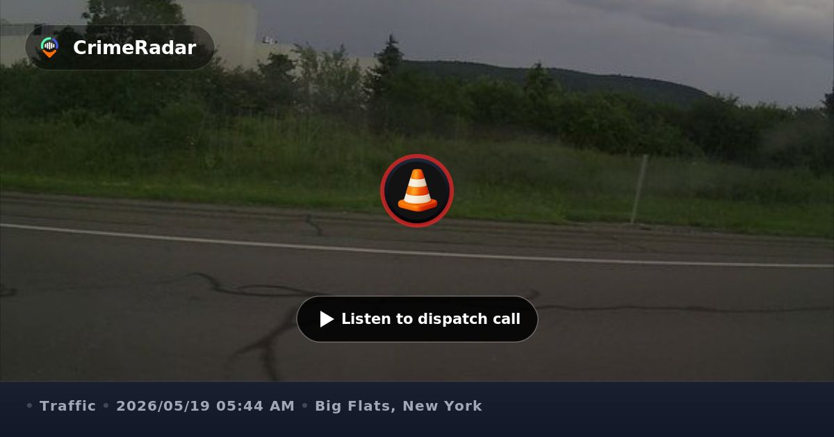 Motorcycle crash with serious injury on I-86 eastbound, Big Flats NY ...