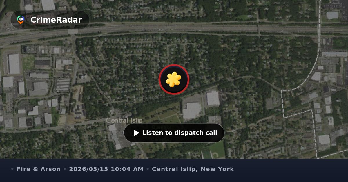 Dryer fire at laundromat on Wheeler Road, Central Islip NY | CrimeRadar