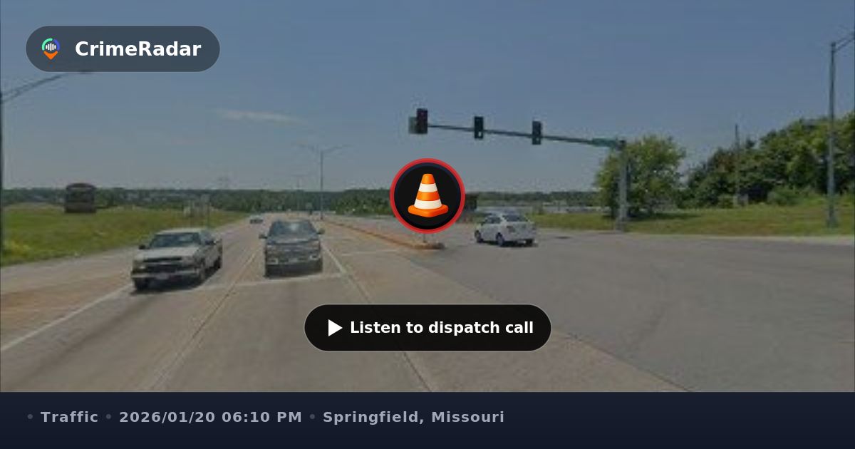 Traffic stop near Battlefield and West Bypass, Springfield MO | CrimeRadar