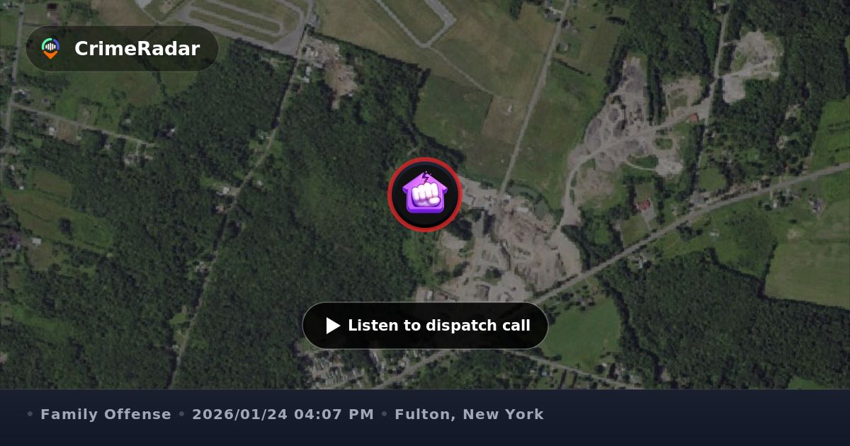 Possible harassment incident near State Route 3, Fulton NY | CrimeRadar