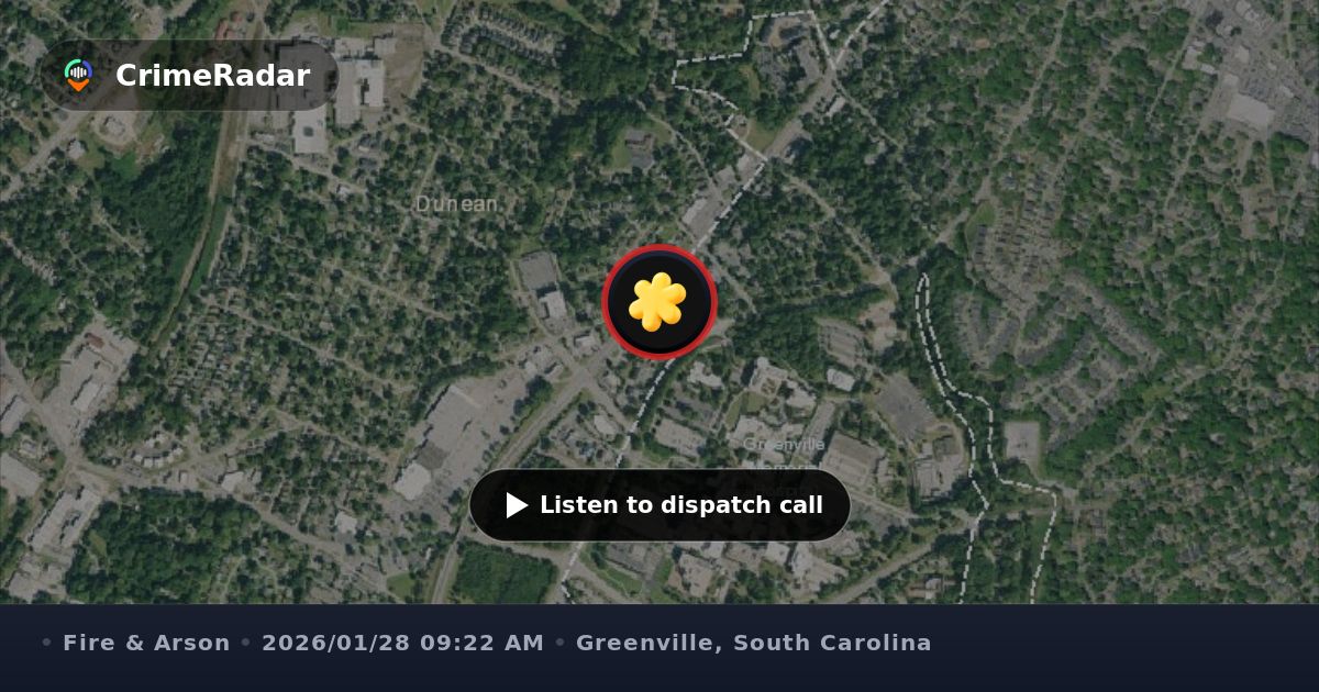 Units investigate odor at American Red Cross, Greenville SC | CrimeRadar