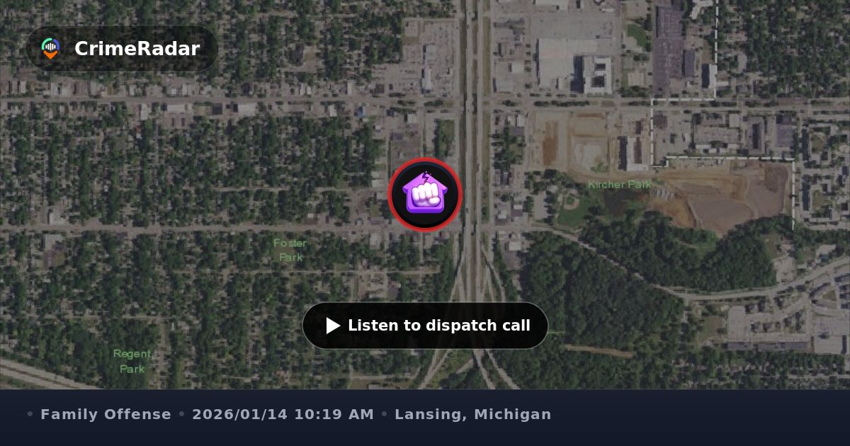 Possible violation of protection order near Mifflin Ave, Lansing MI ...