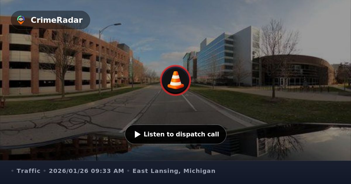 Two-car collision near Shaw ramp, East Lansing MI | CrimeRadar