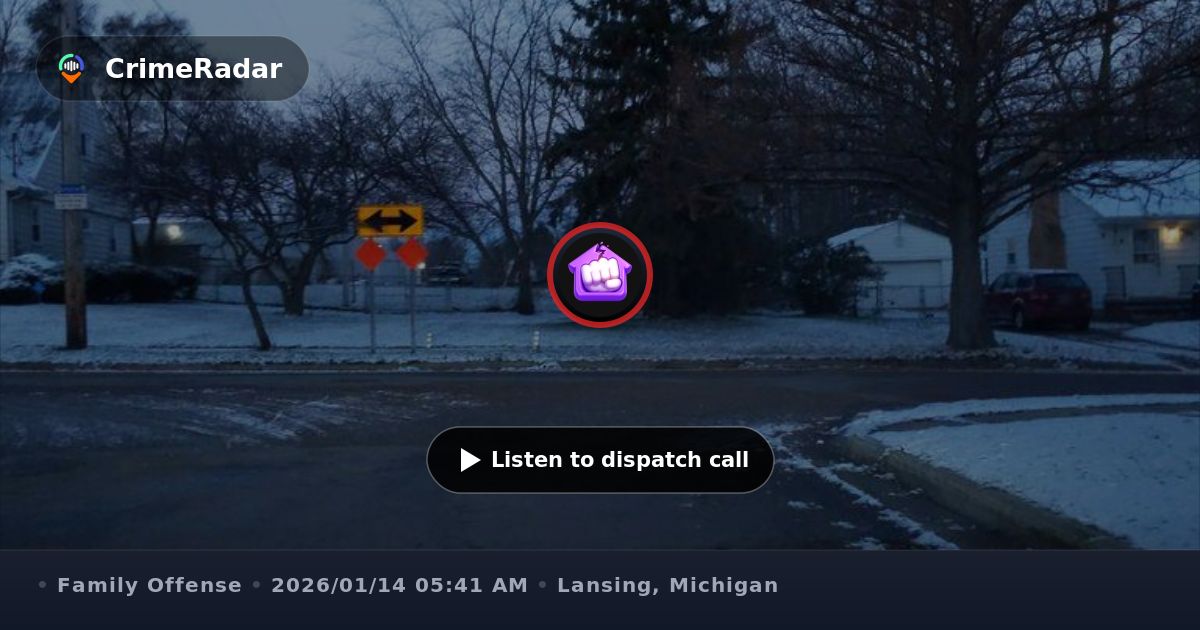 Fire crews respond to possible domestic burn near Walton Dr, Lansing MI ...