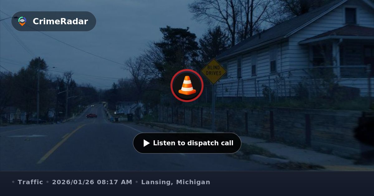 Traffic slowdown near Martin Luther King Jr Blvd, Lansing MI | CrimeRadar