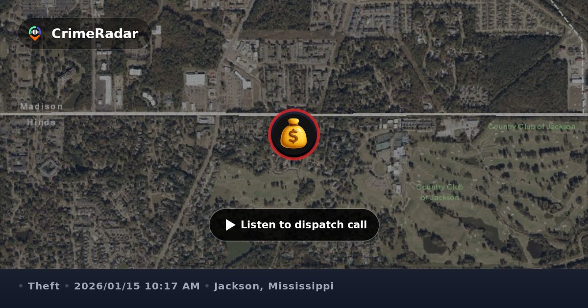 Apparent pet theft reported near St Andrews Dr, Jackson MS | CrimeRadar