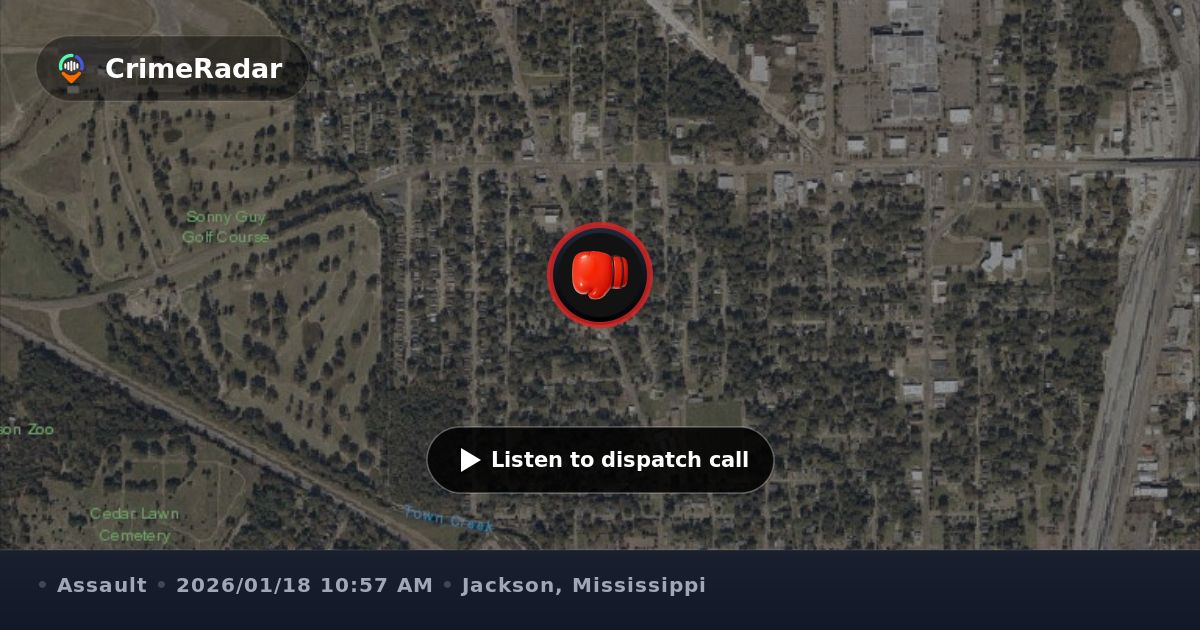 Deputies respond to possible assault near Maple St, Jackson MS | CrimeRadar