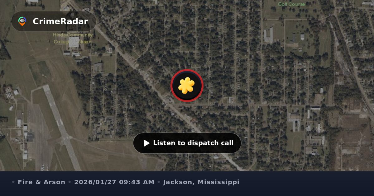 Possible fire alarm at nursing home on Peter Quinn Dr, Jackson MS ...