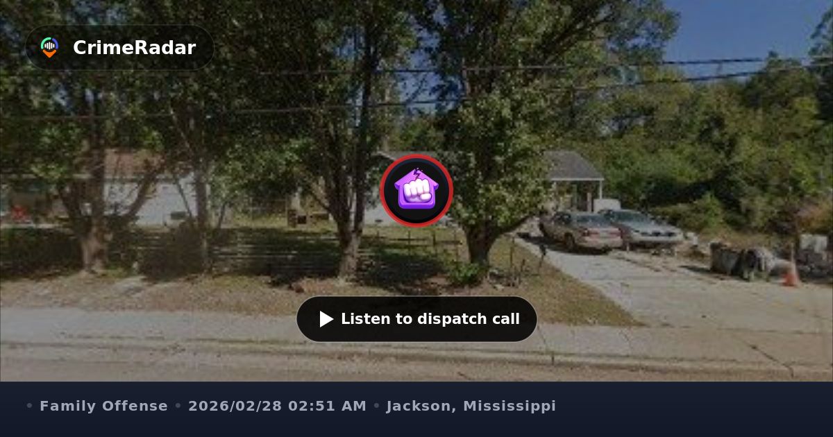 Woman reports assault by boyfriend at Cooper Road home, Jackson MS ...