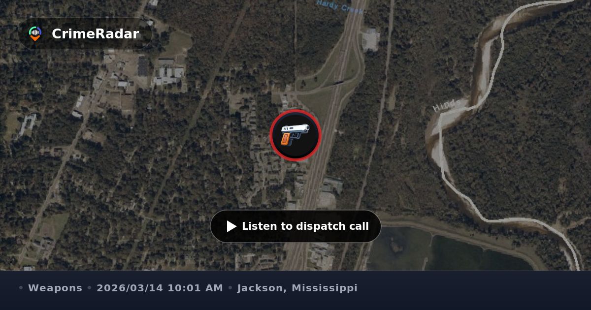 Shots fired reported in 300–400 block of Savanna Street, Jackson MS ...