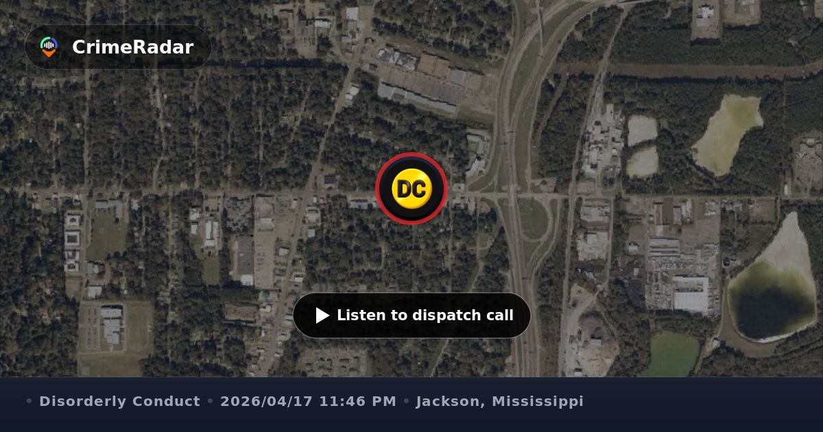 Officers investigate loud music complaint at apartments, Jackson MS ...