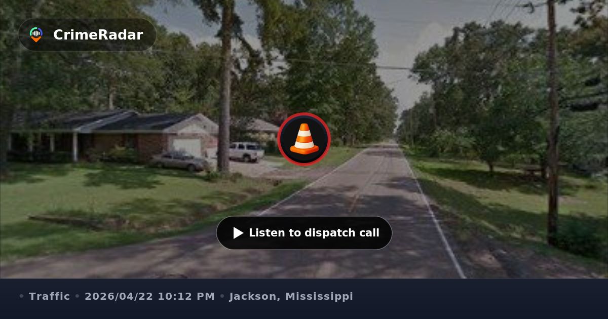 Minor crash on I-55 southbound at McDowell Road, Jackson MS | CrimeRadar