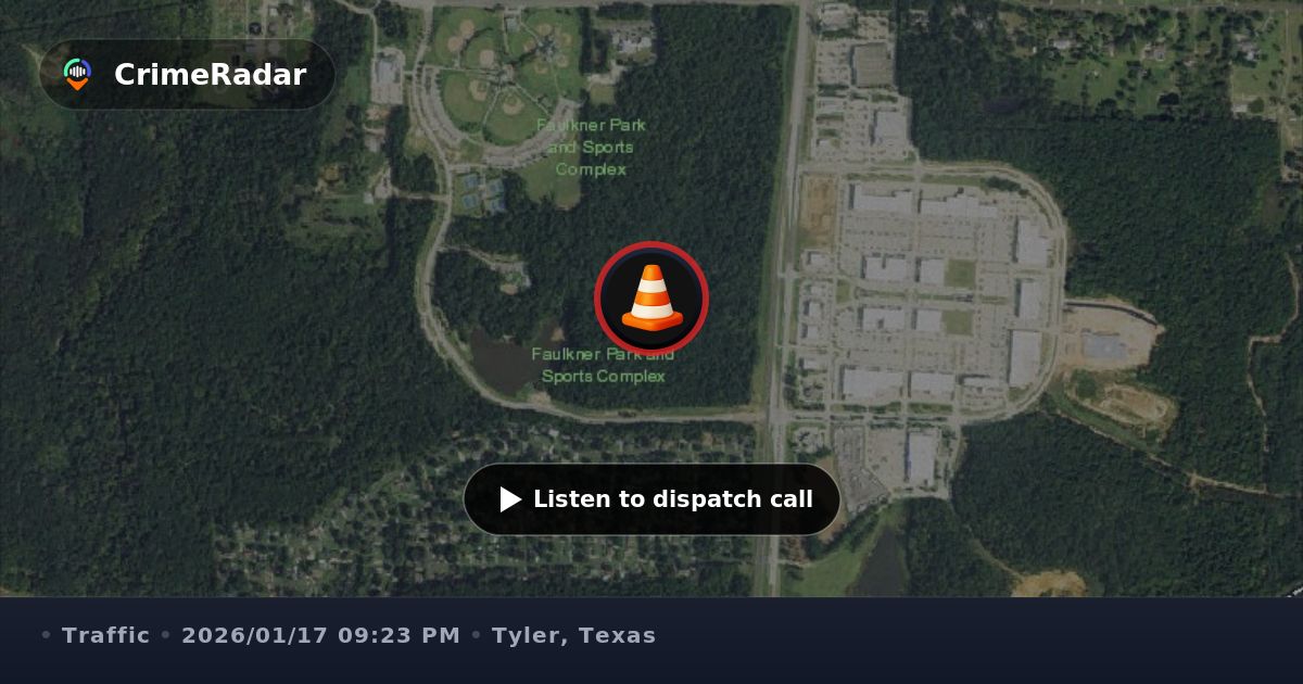 Minor traffic crash near Broadway and Dublin, Tyler TX | CrimeRadar