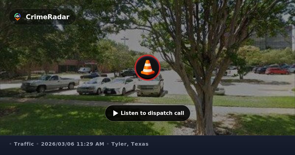 Major crash involving two SUVs on New Copeland Road, Tyler TX | CrimeRadar