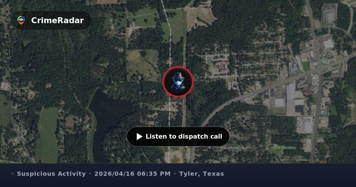 Man going door to door selling items, Tyler TX | CrimeRadar
