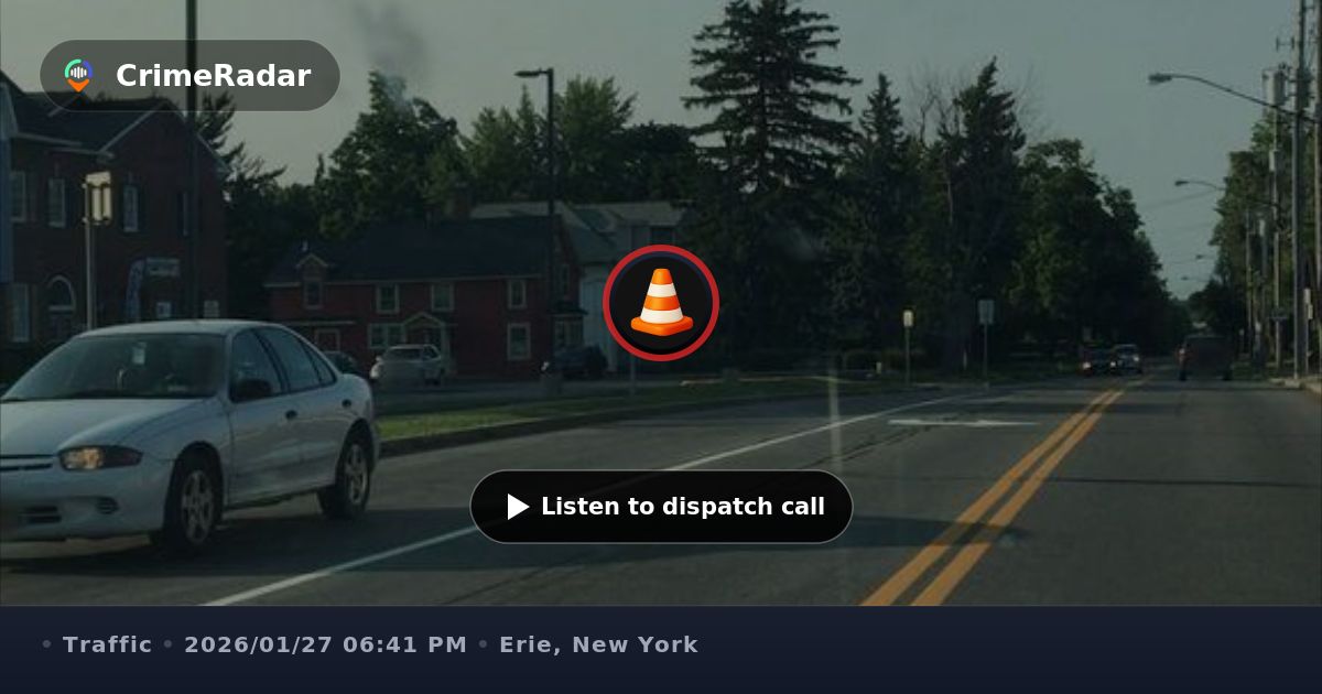 Ramp accident involving SUV on Main St, Erie County NY | CrimeRadar