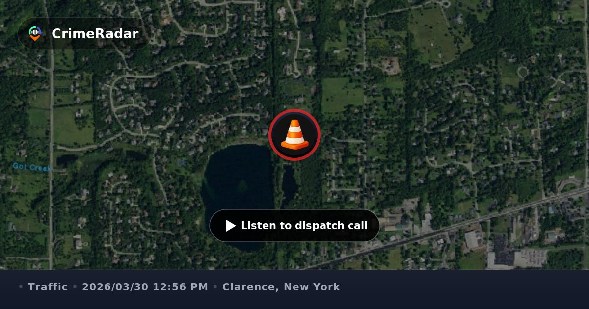 Three-car crash with injury on Main Street, Clarence NY | CrimeRadar